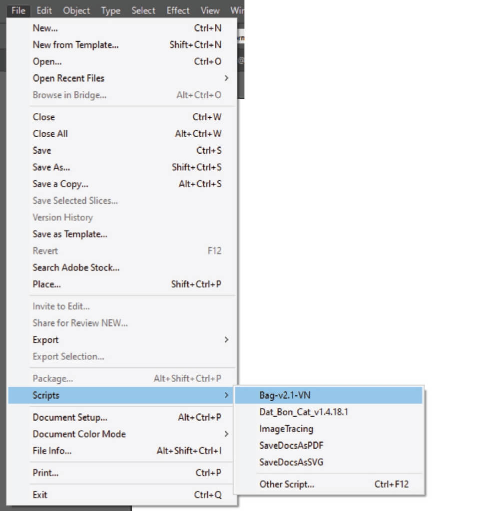 HƯỚNG DẪN SỬ DỤNG SCRIPTS TẠO KHUÔN TÚI GIẤY - BY MRTHIEN - Giá in offset